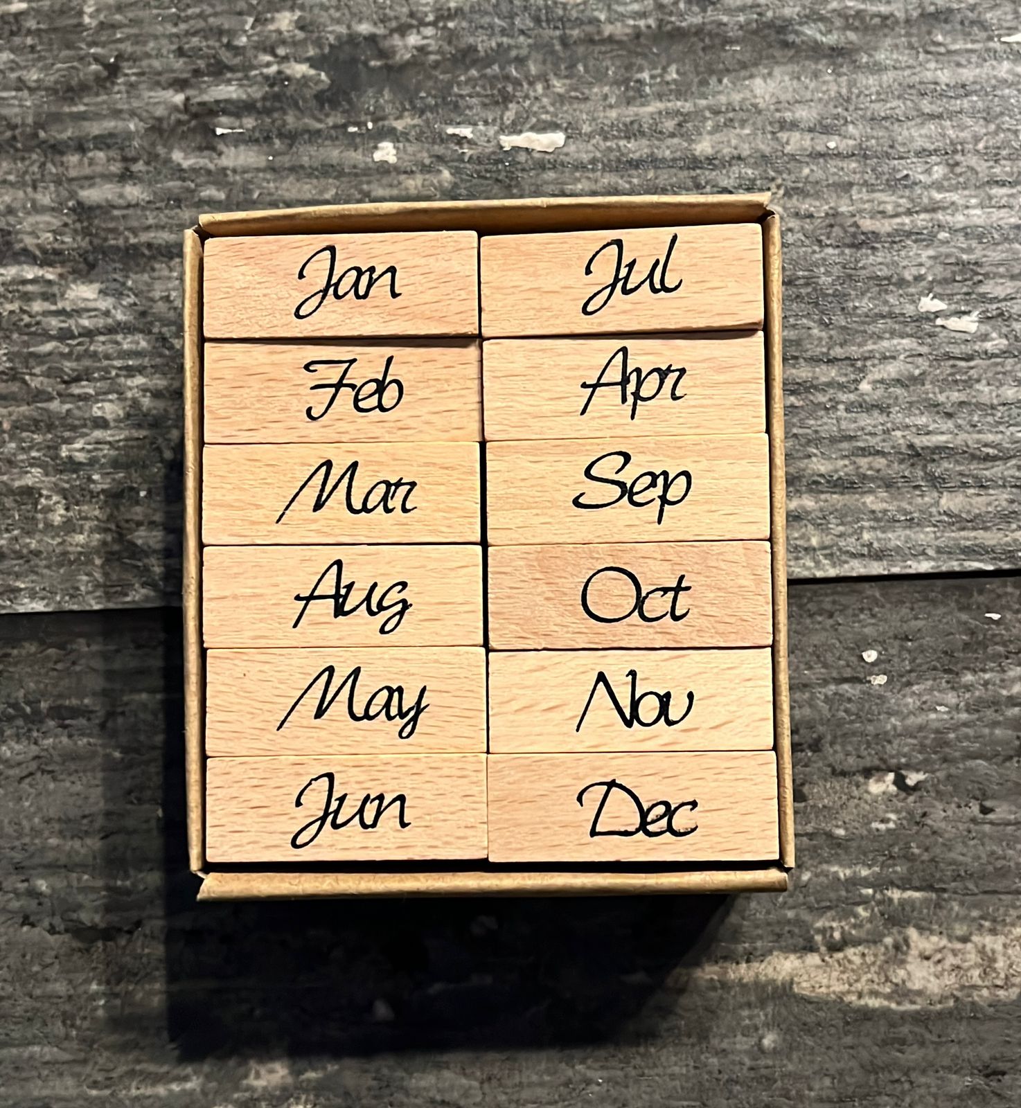 Set de sellos Calendario/Números