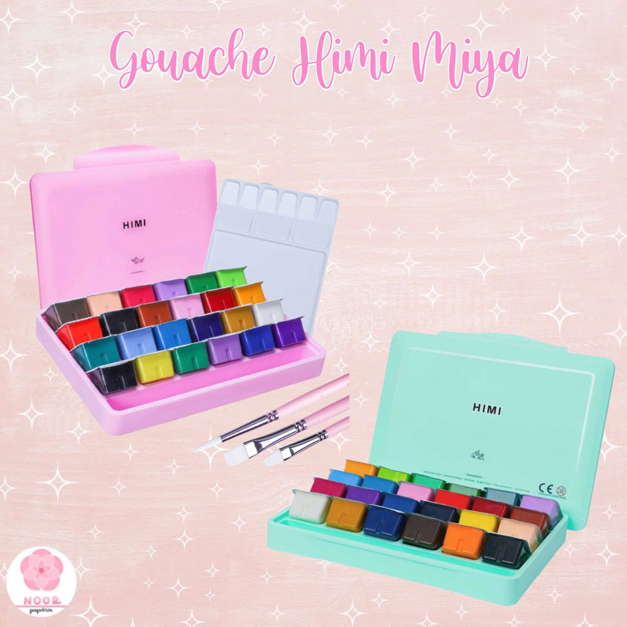 HIMI - MIYA Set Gouache 24 Colores / 30GR