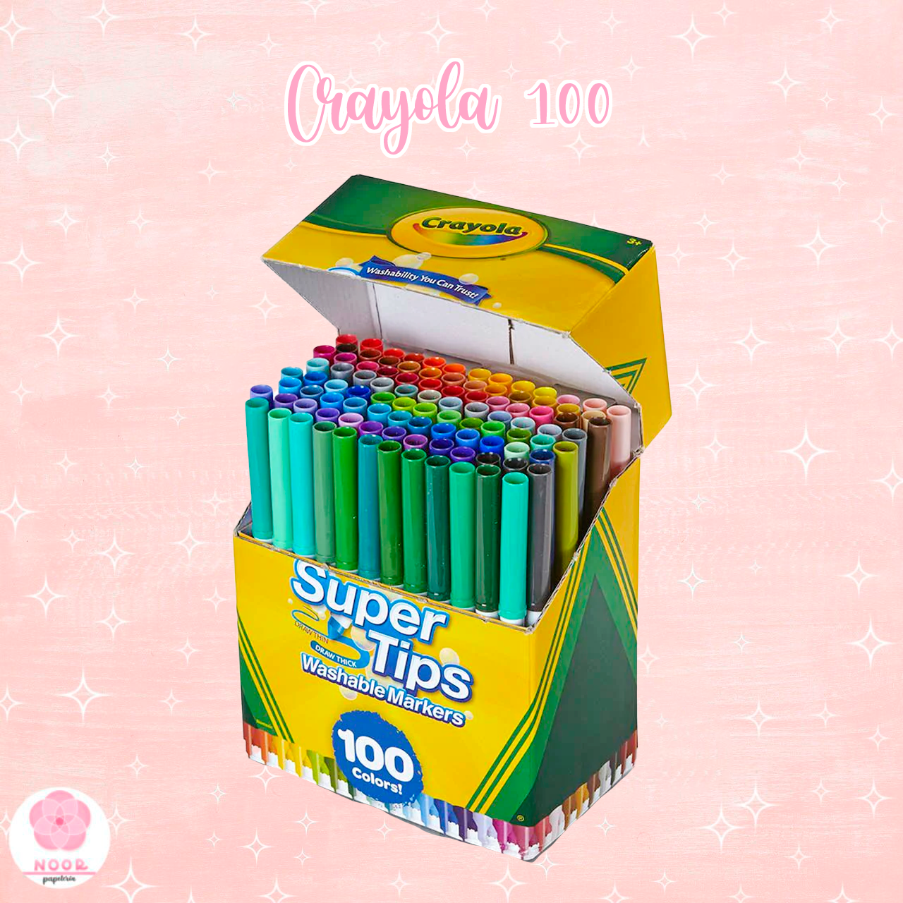 Crayola Super Tips 100