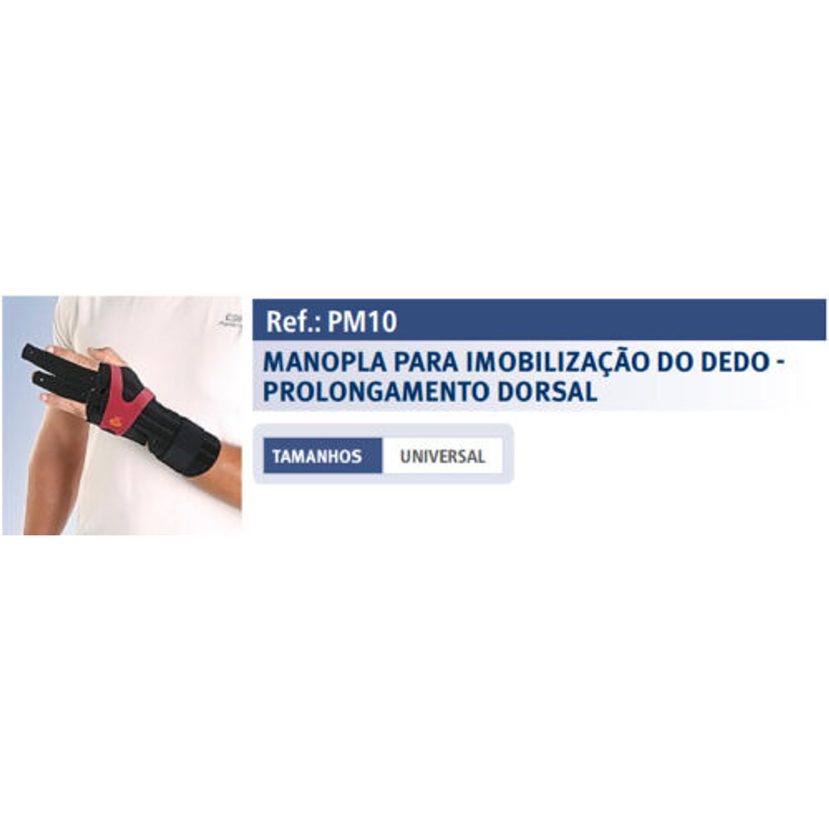 Ortótese Imobilizadora da Mão e Dedos