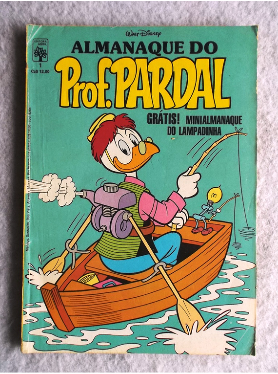 Almanaque do Prof. Pardal 001 | Com destacável
