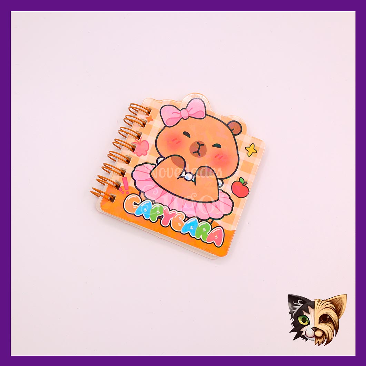 Libreta anillada Capibara