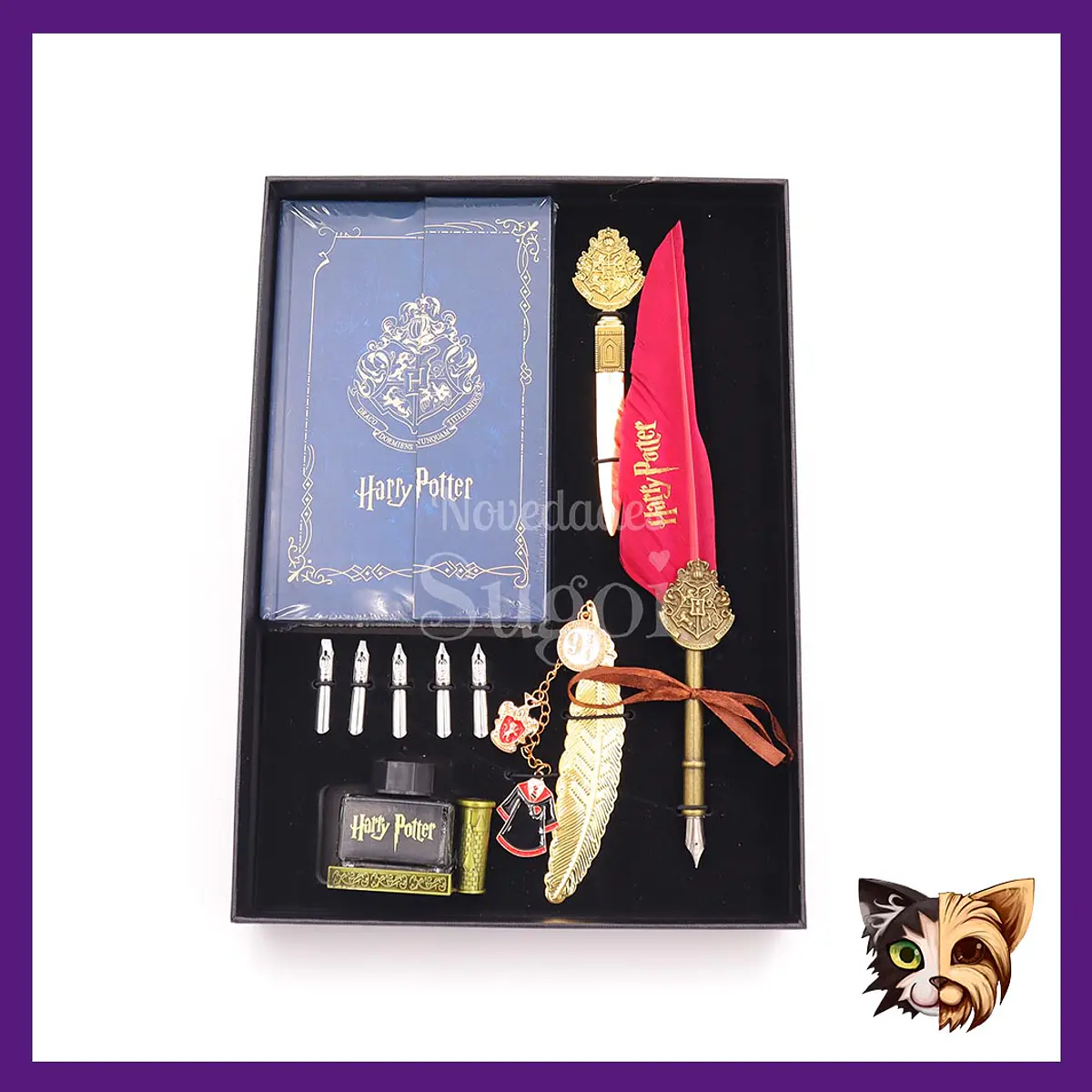Set pluma y accesorios Harry Potter