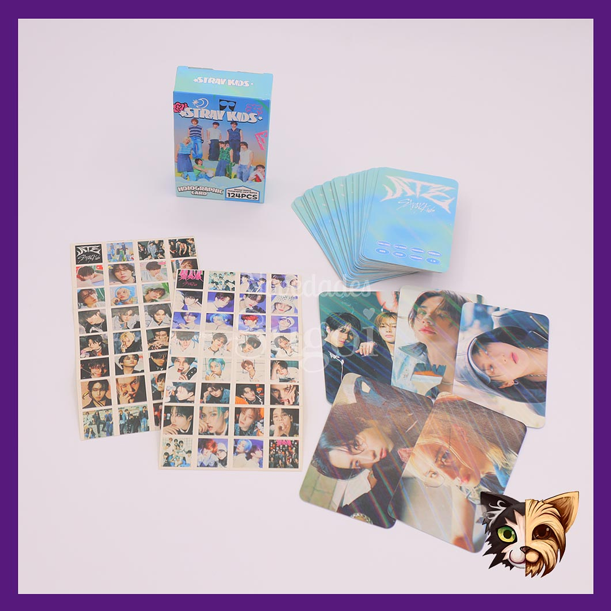 Lomo Card StrayKids 124pcs
