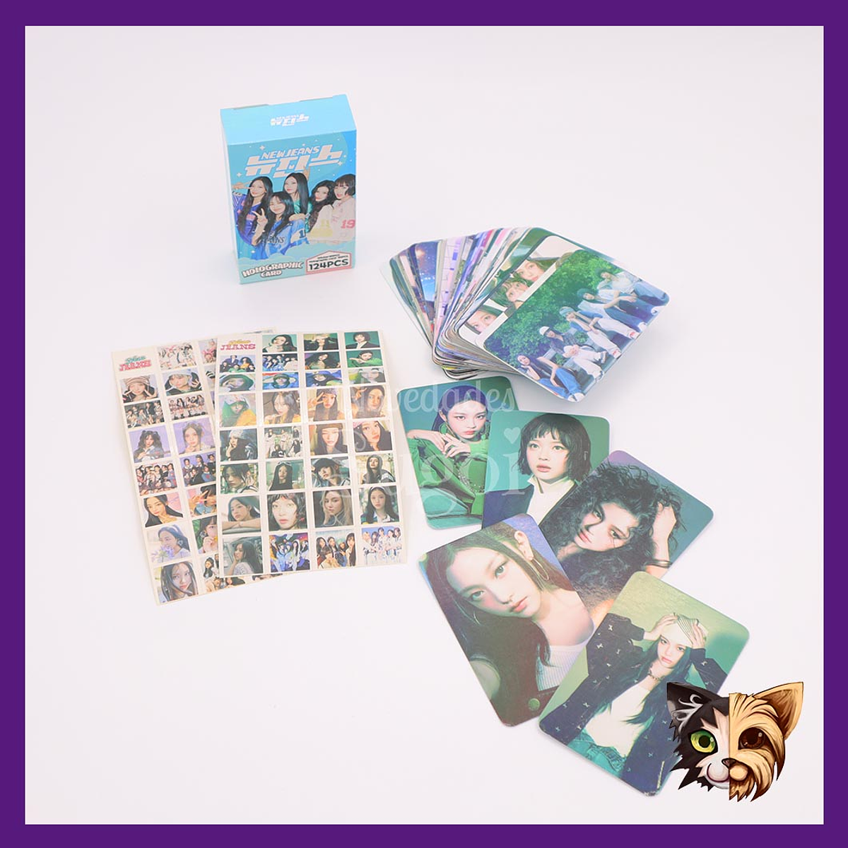 Lomo Card NewJeans 124pcs
