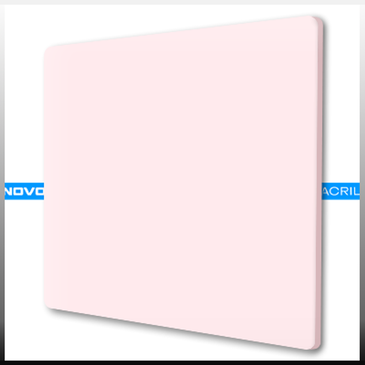 ACRILICOS COLOR LIGHT ROSE 3MM