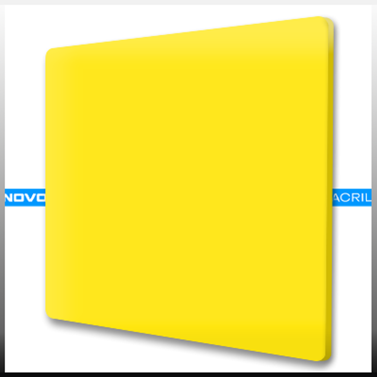 ACRILICO COLOR AMARILLO 3MM