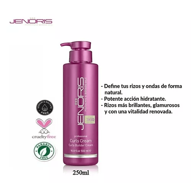 JENORIS CURLS CREAM 250ML | NuevaImagenspa