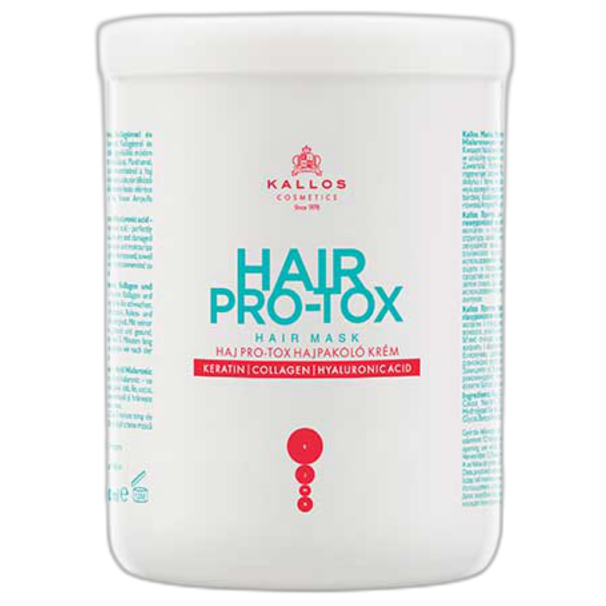 KALLOS HAIR PROTOX MASK 1000ML | NuevaImagenspa