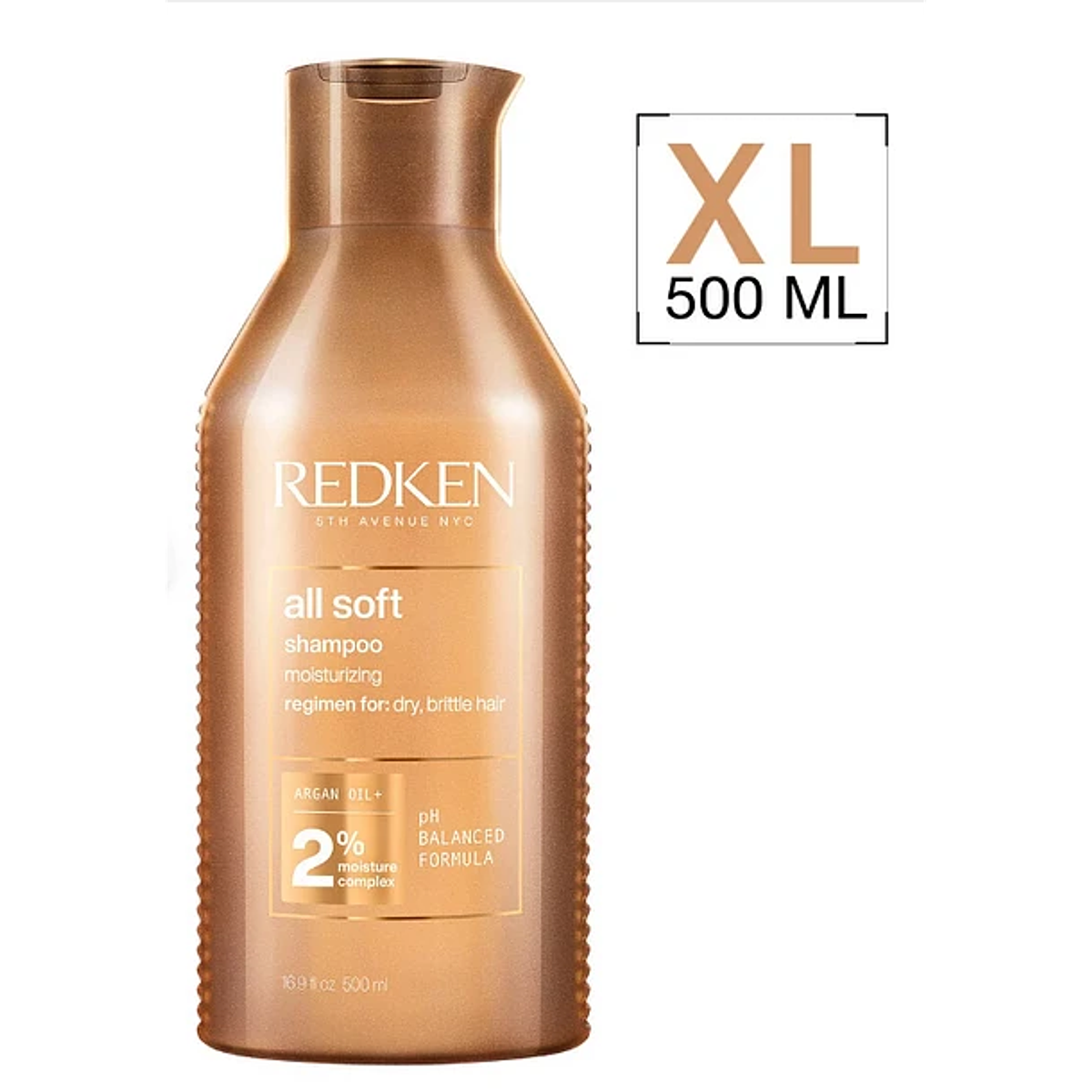 REDKEN ALL SOFT SHAMP 500 ML | NuevaImagenspa