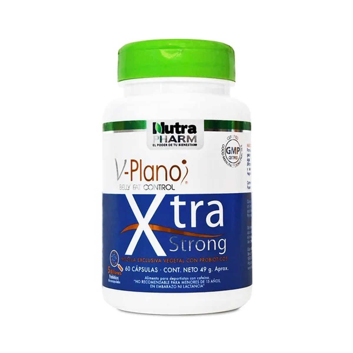 V-plano Xtra Strong 60 cápsulas