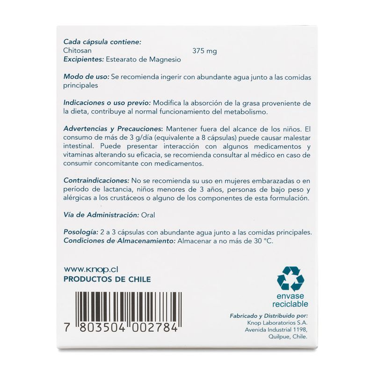 Dieplus 375mg 60 Caps.