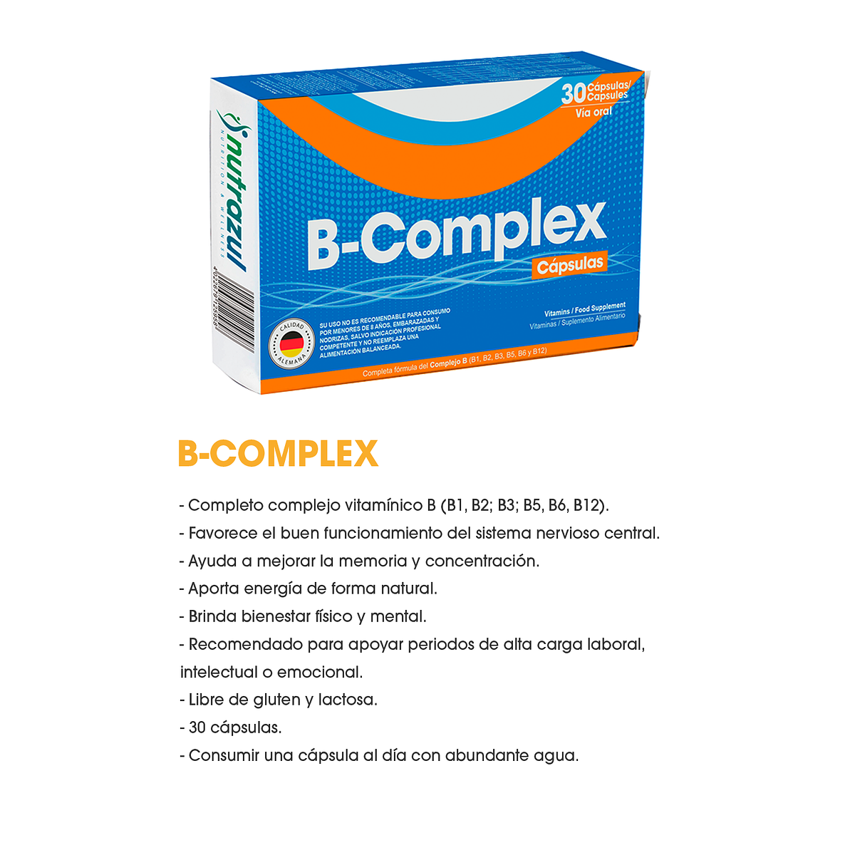 Complejo B / B-Complex | Nutrazul