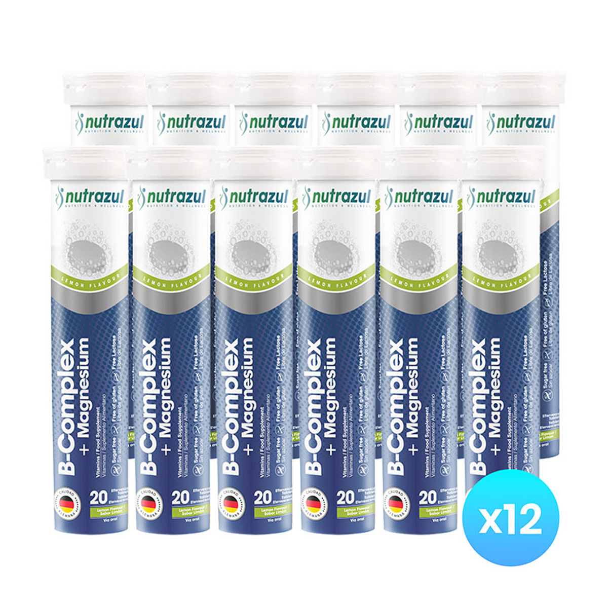 B-Complex + Magnesio x12 | Nutrazul