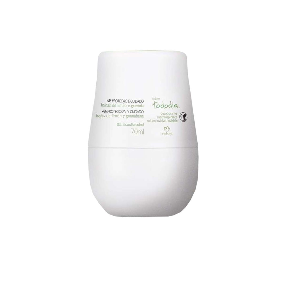 Desodorante antitranspirante roll-on invisible