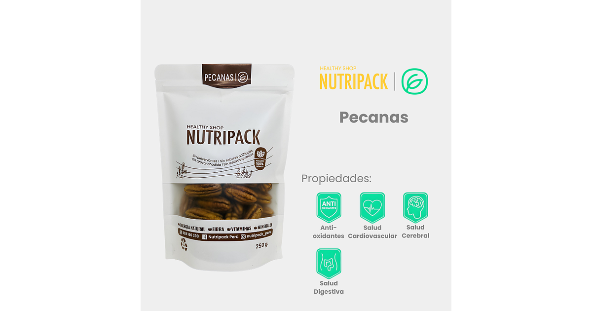 Pecanas, 250 g / 500 g / 1 kg