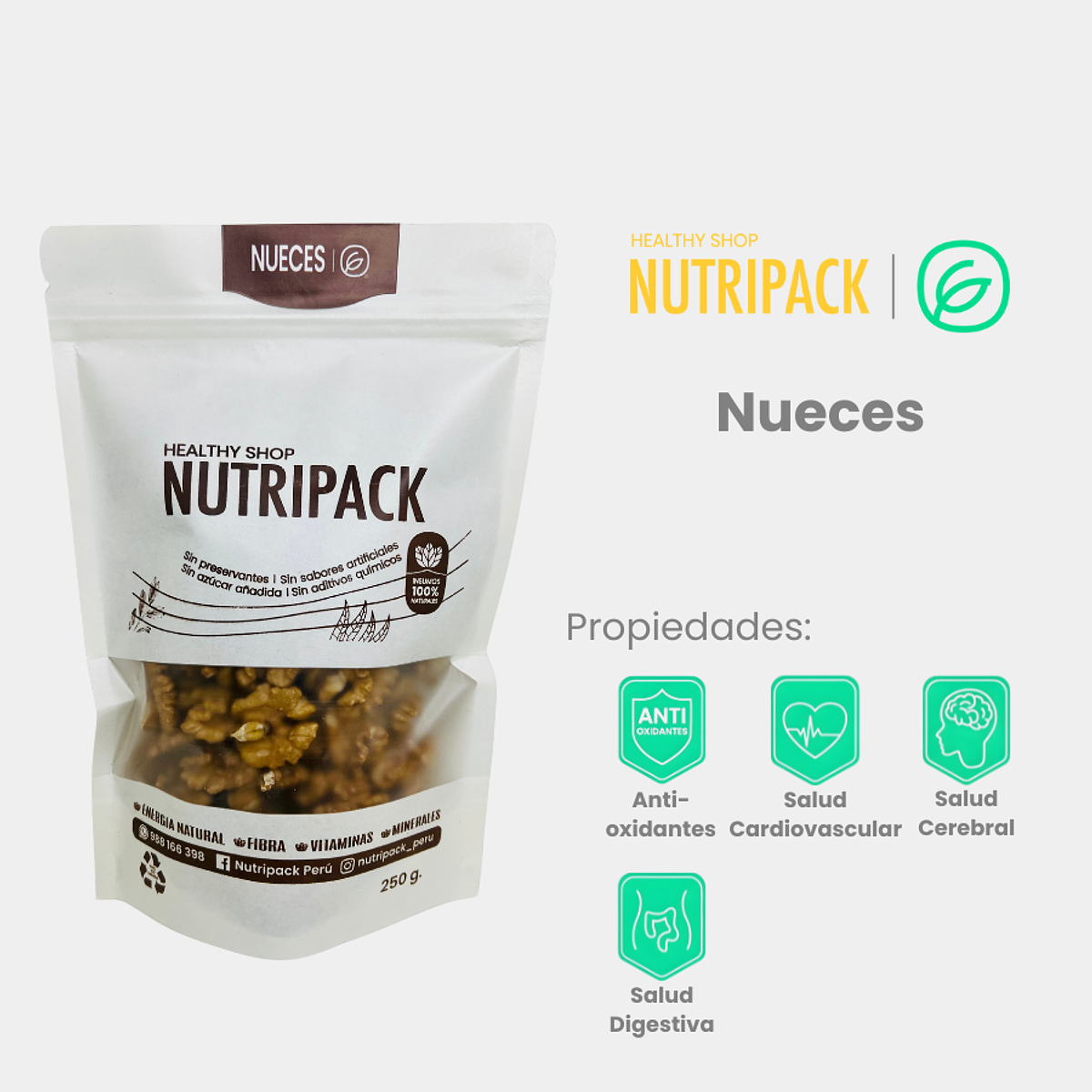 Nueces, 250 g / 500 g / 1 kg