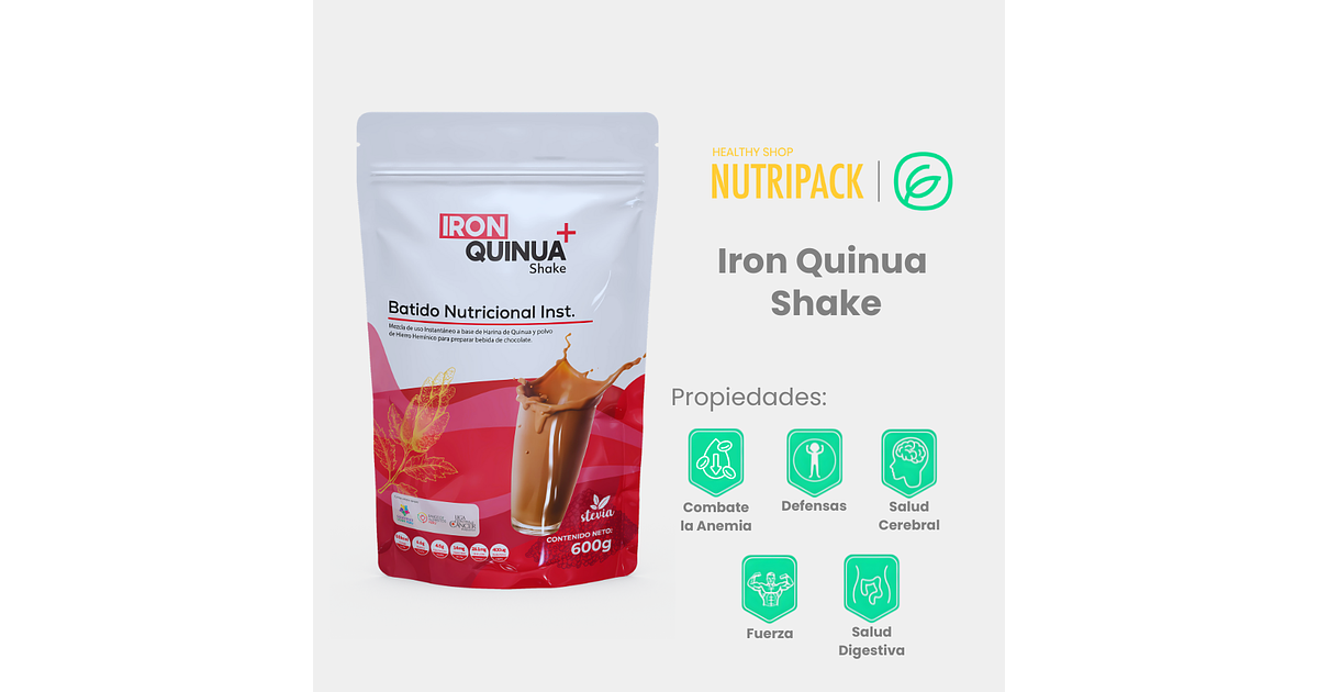 Iron Quinua Shake, 600 g