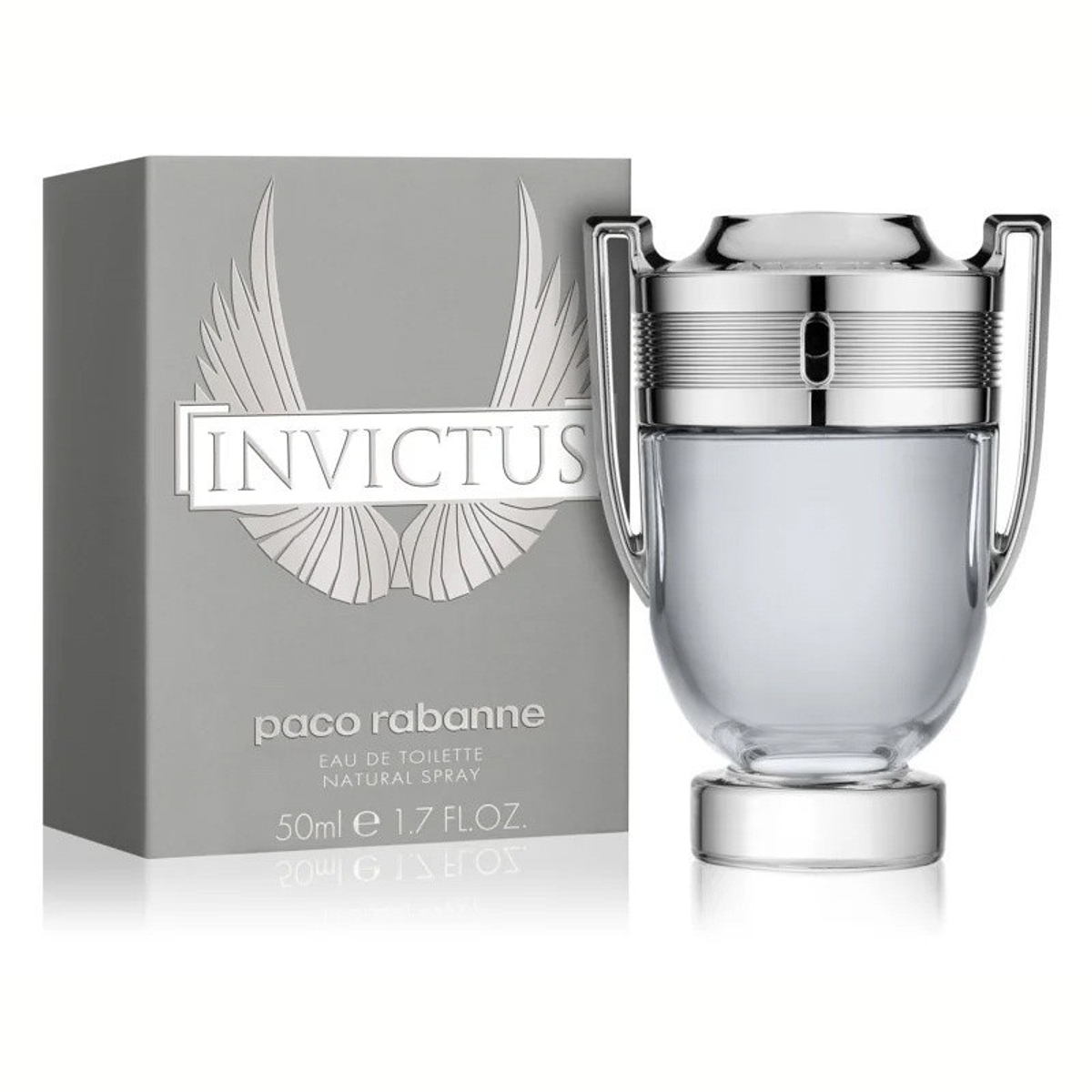 Invictus Paco Rabanne 50Ml Hombre Agua De Tocador