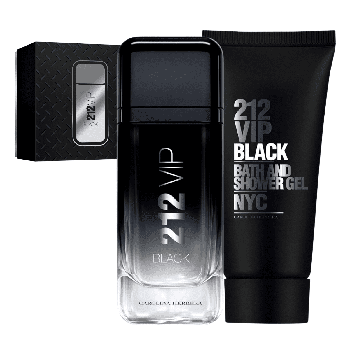 212 Vip Black Carolina Herrera Estuche 100Ml Hombre Edp
