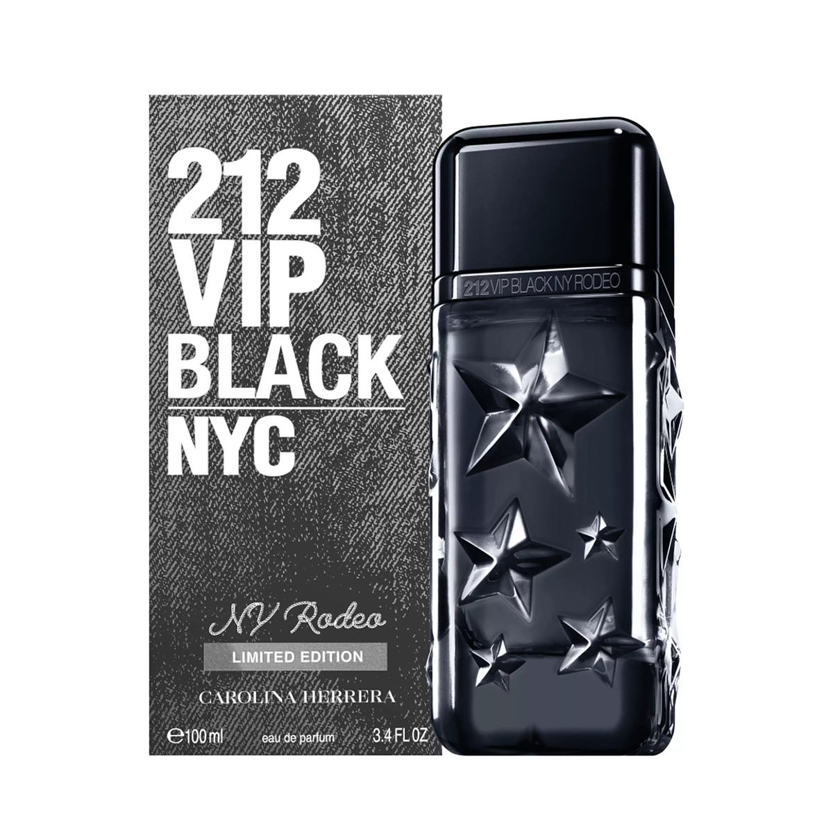 212 Vip Black Ny Rodeo Carolina Herrera 100Ml Hombre Edp