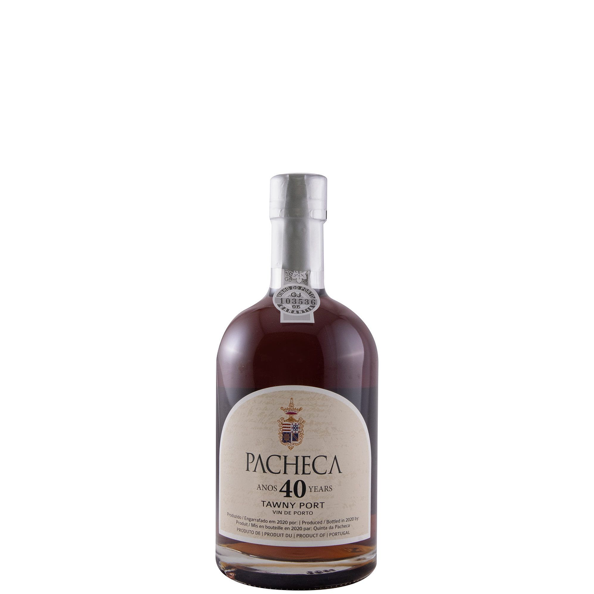 VINHO DO PORTO QUINTA DA PACHECA 40 anos 0,5LT