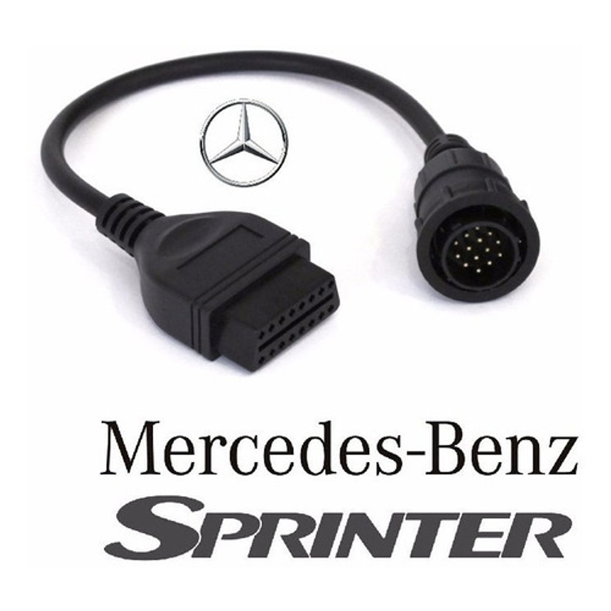 Conector Mercedes Sprinter Obd1 A Obd2 - 14 Pin A 16 Pin | Obdtools