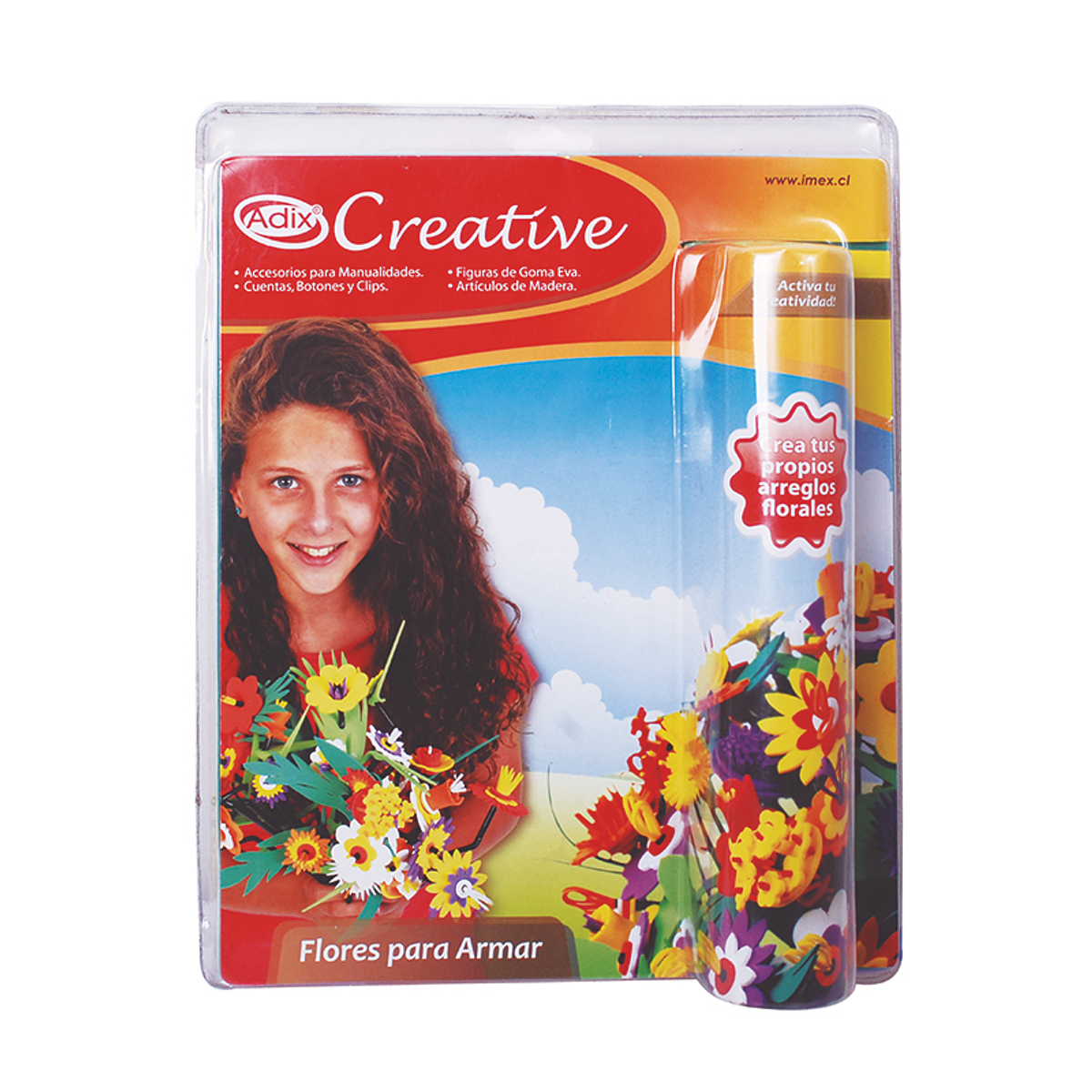 Flor Armable Goma Eva 48u (020) CREATIVE