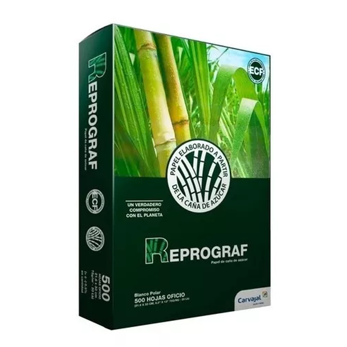 Caja de resmas carta Reprograph x 10 unidades (blanco)