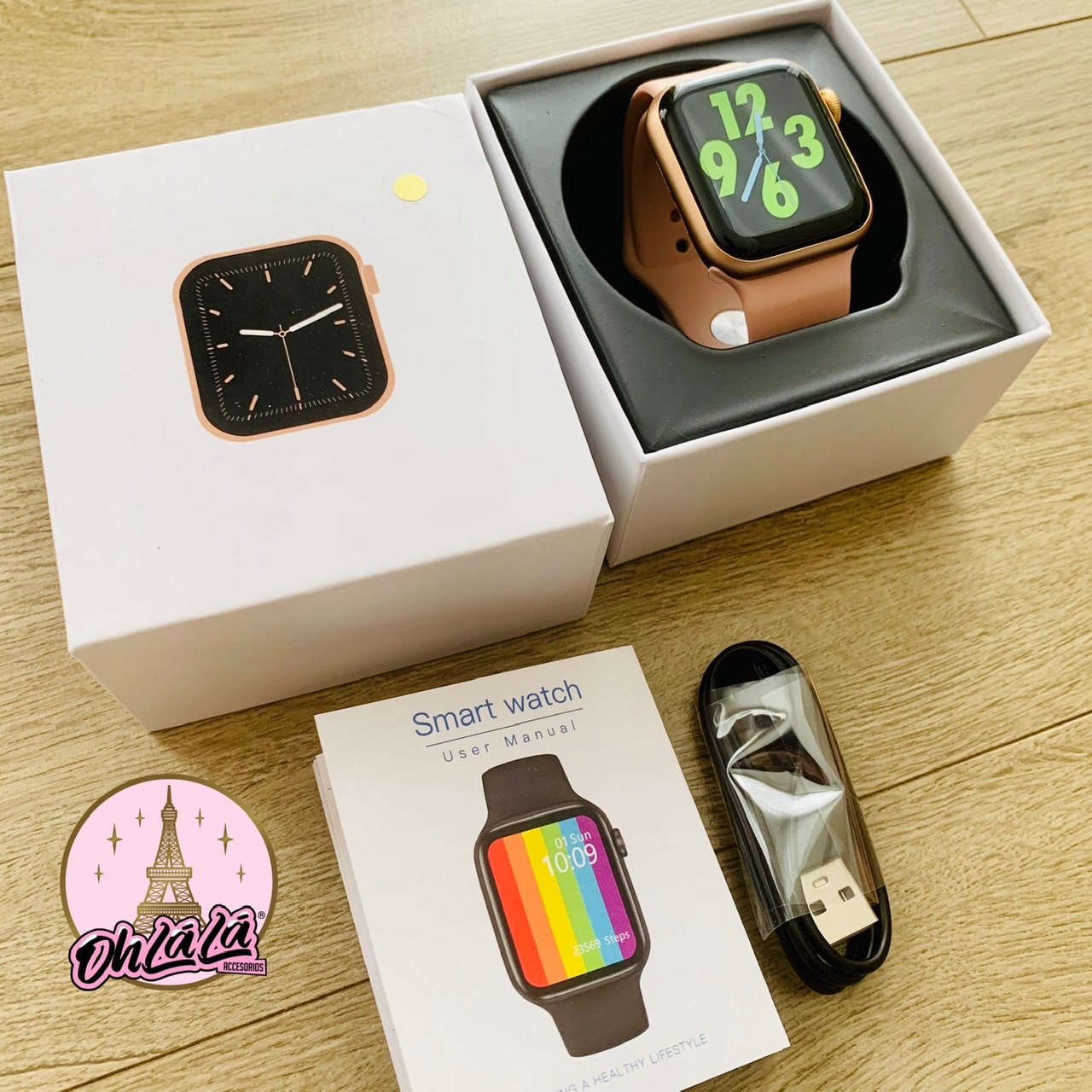 Smartwatch Basic 3 Rose 40mm