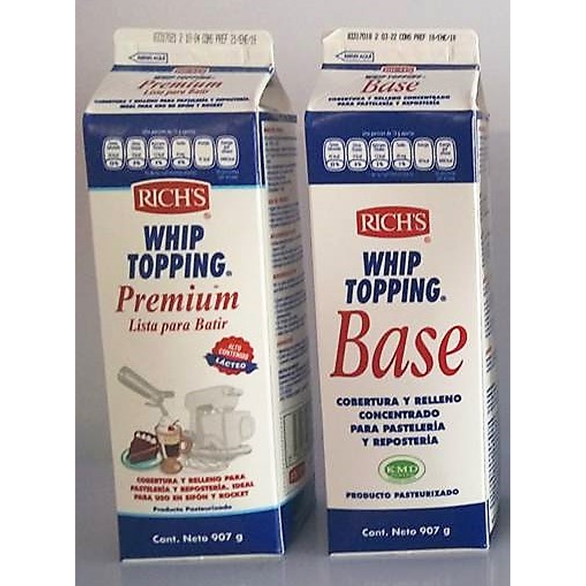 Whip Topping Premium Rich's 907 gr