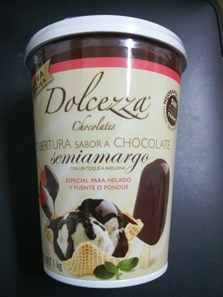 Chocolate Dolcezza Cobertura para fuente