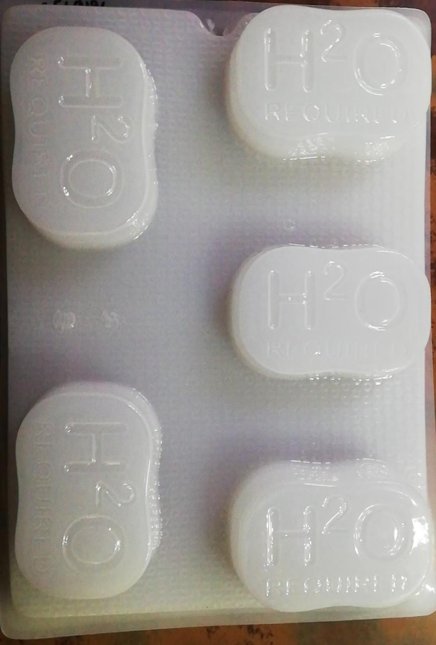 Molde para gelatina chico H2O