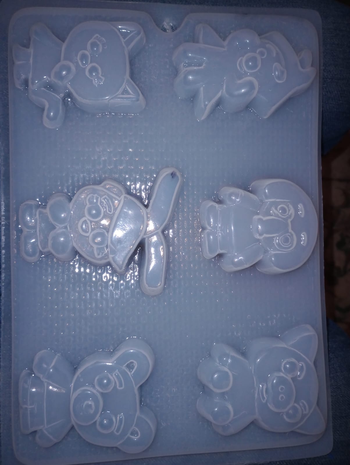 GEL Molde para gelatina chico Plim Plim y sus amigos