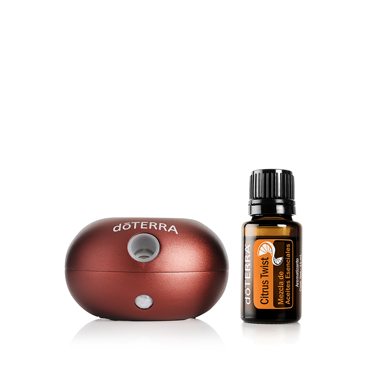 Difusor doTerra Bubble Gris + Mezcla Citrus Bliss 15 ml
