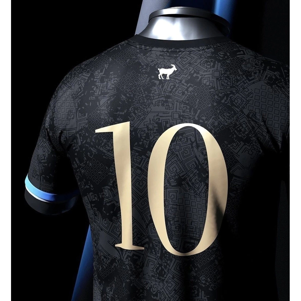 La Pulga Lionel Messi 10 Preta Comma Football - 2023/2024