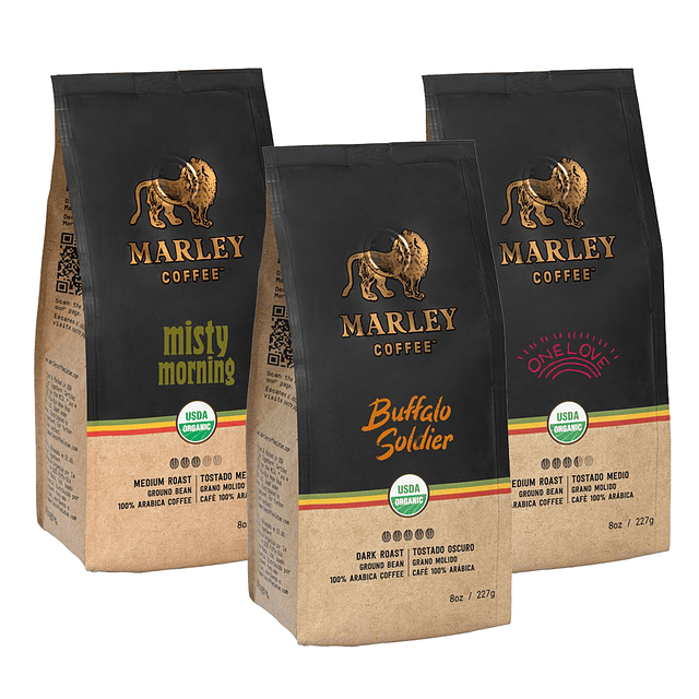 Marley Coffee Packs en Tienda y Delivery - One Drop Chile