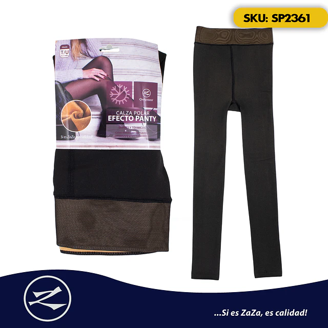 Calza Térmica Efecto Panty