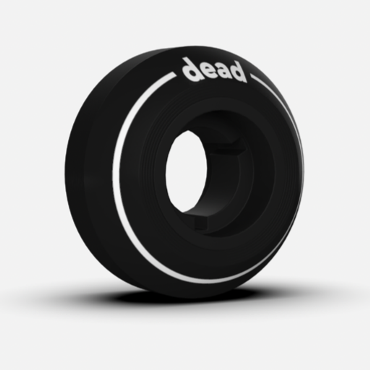 Dead Wheels Antirocker II 45mm/101a Logo - Black