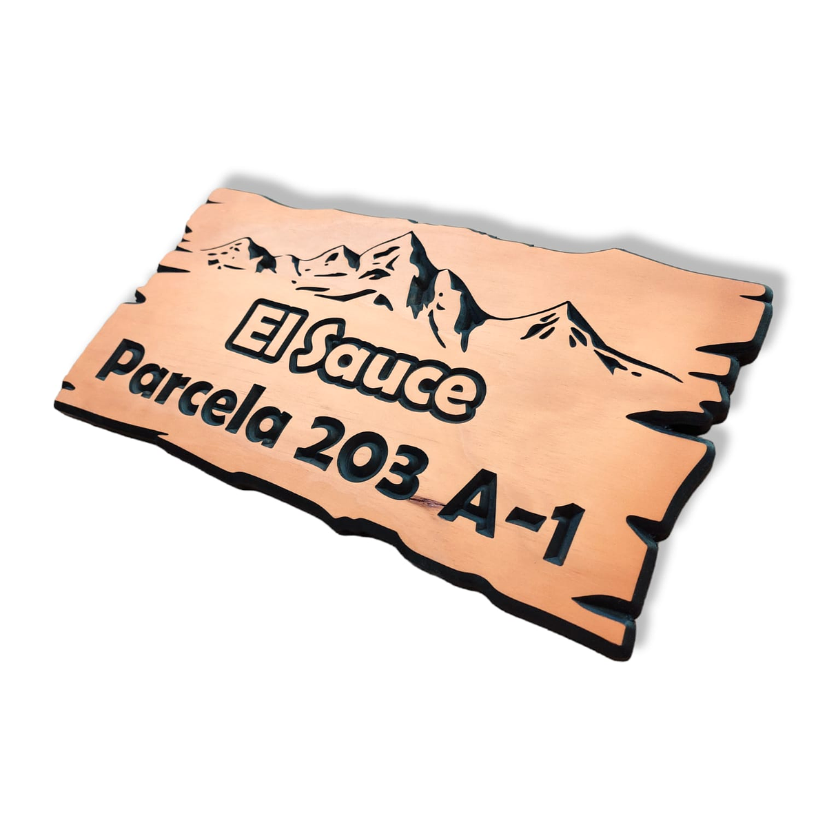 Letrero Madera 25x49cm