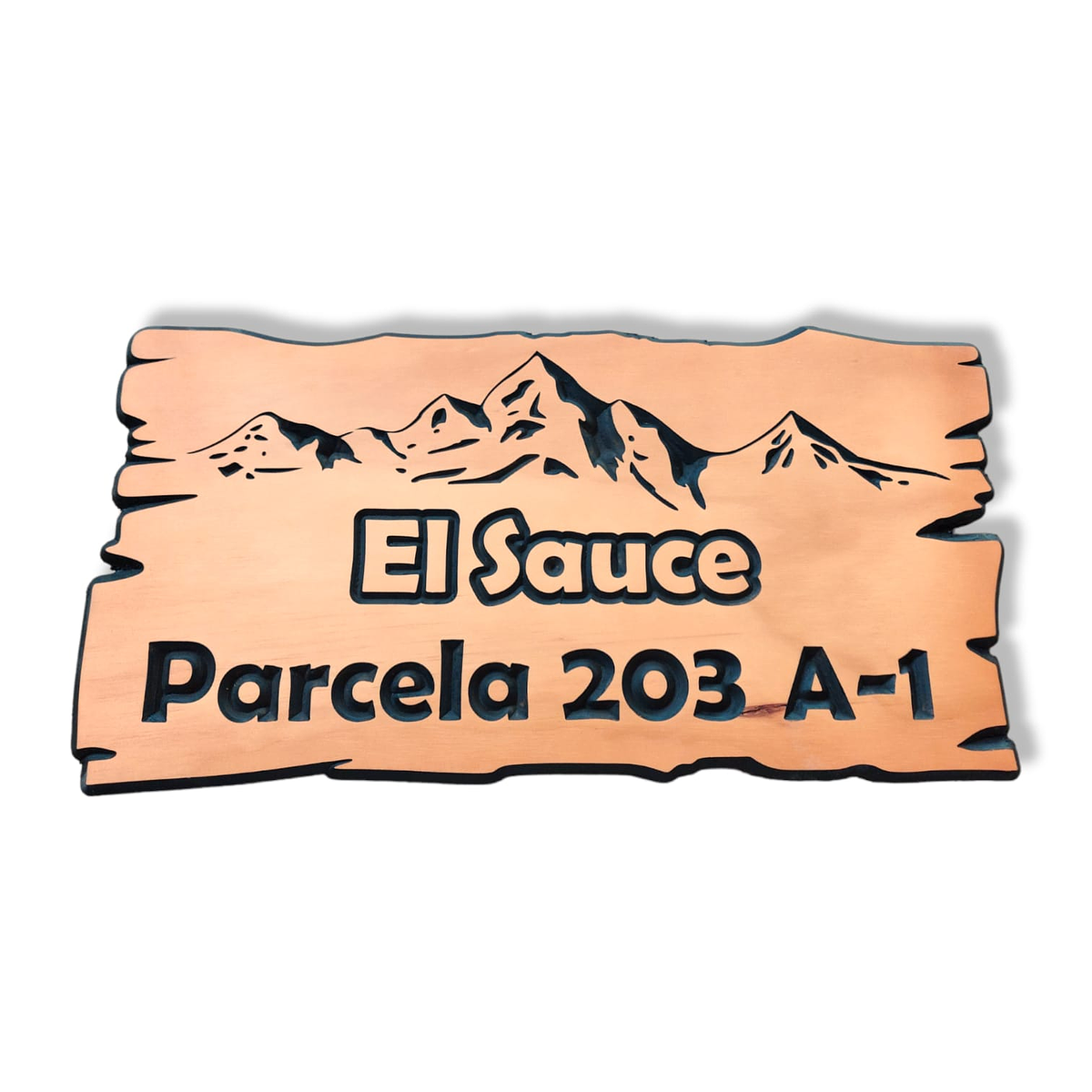 Letrero Madera 25x49cm