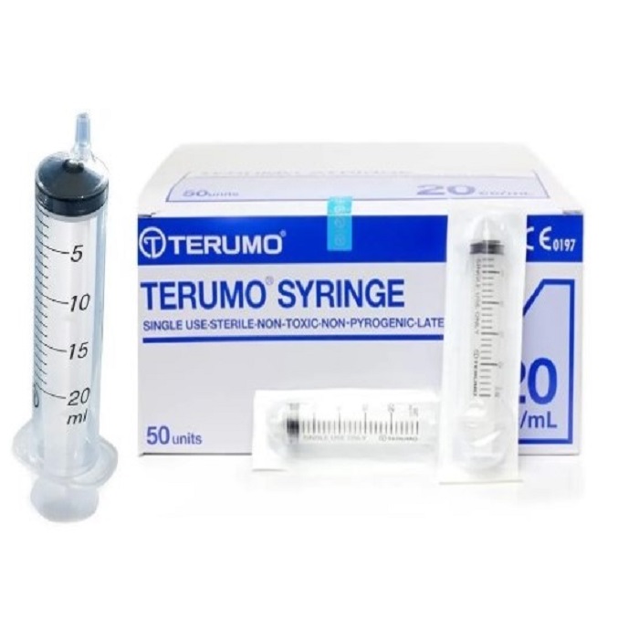 Jeringa Terumo 20cc Luer Lock