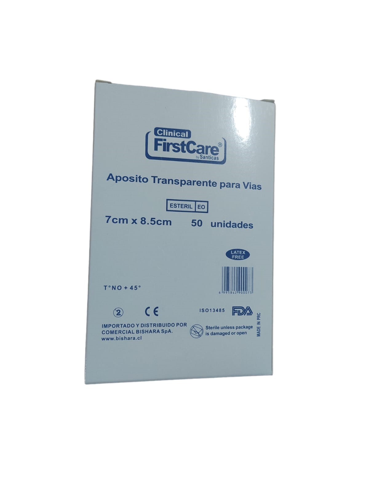 Apósito fijación Via — 7x8.5 cm — Firstcare