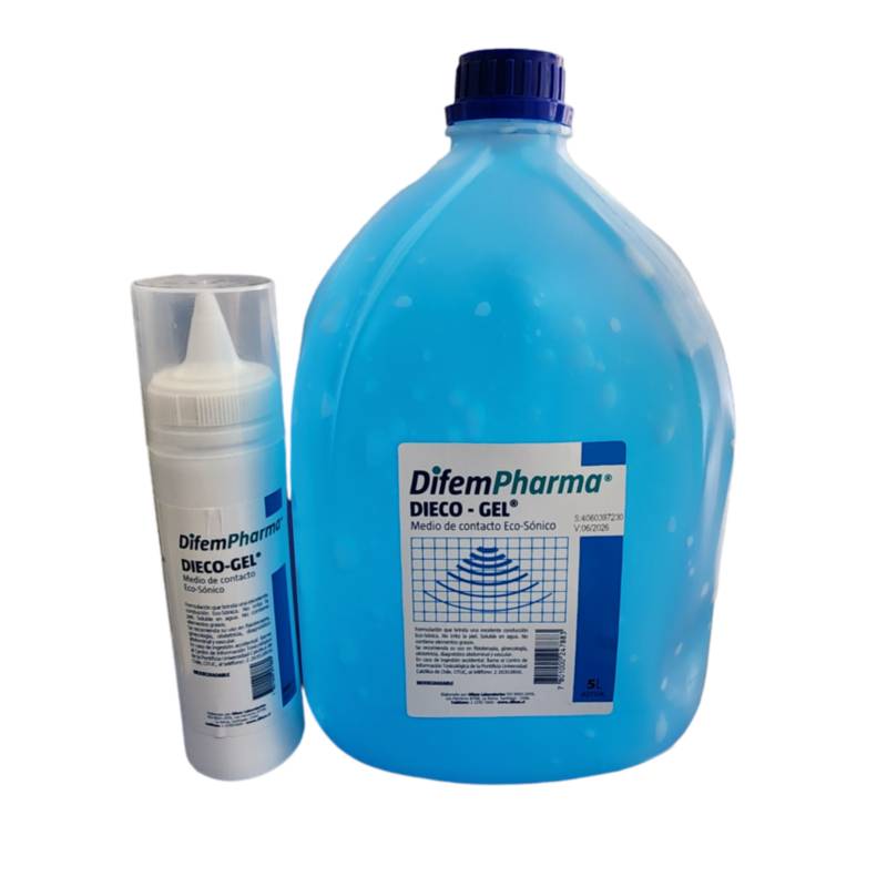 Gel Ultrasonido Dieco — Medidas — DIFEMPHARMA