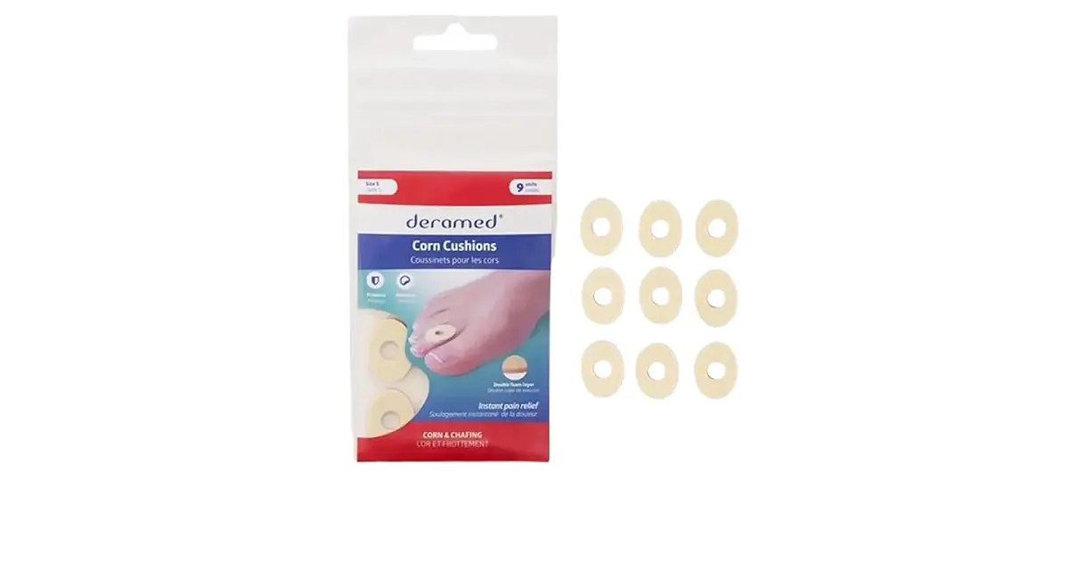 Parche Protector Callos - 9 unidades - Deramed