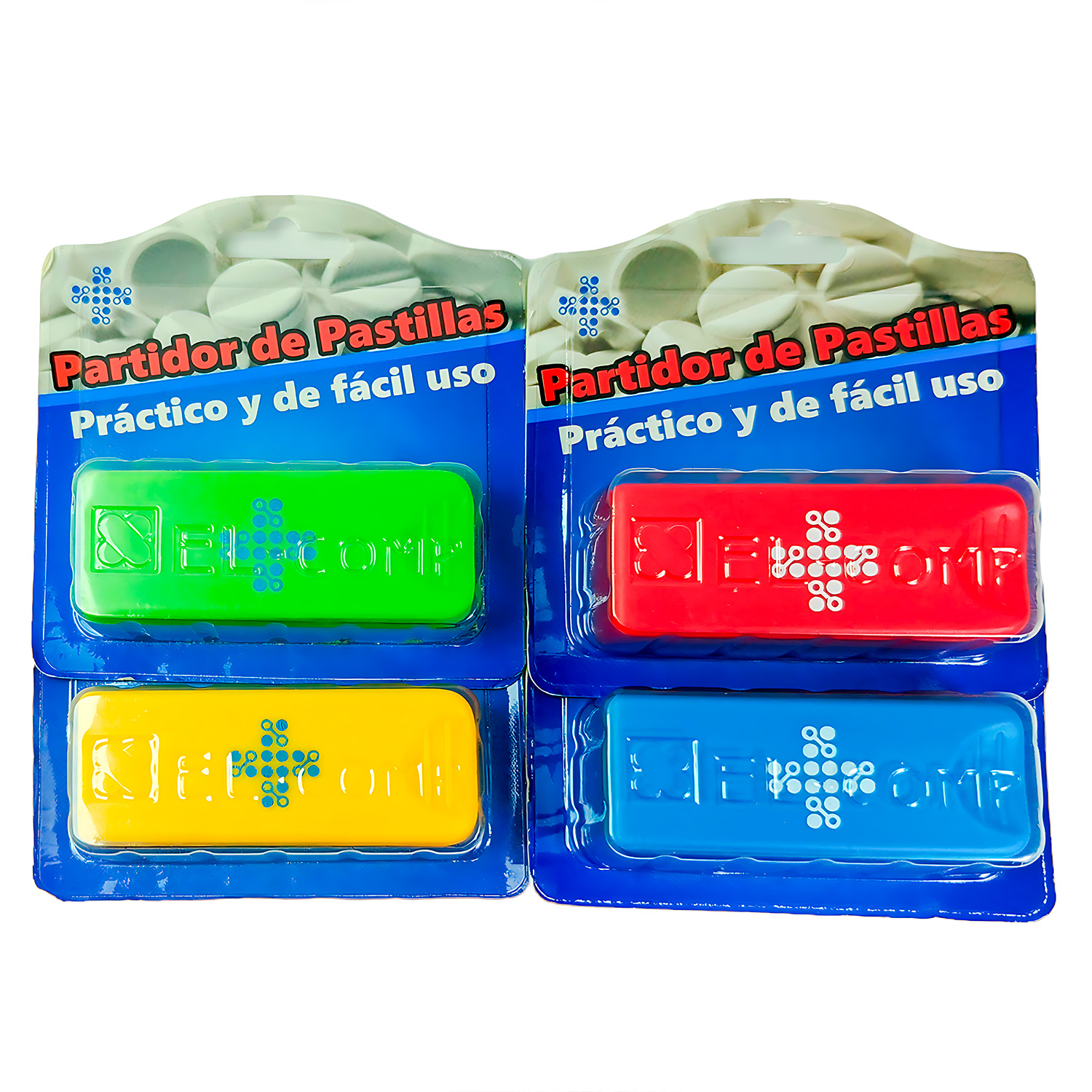 Partidor De Pastillas - Colors