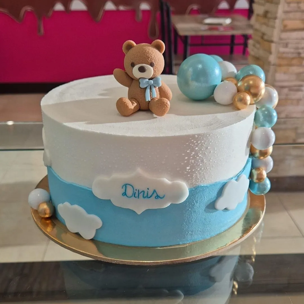 Bolo Baby Shower Menino