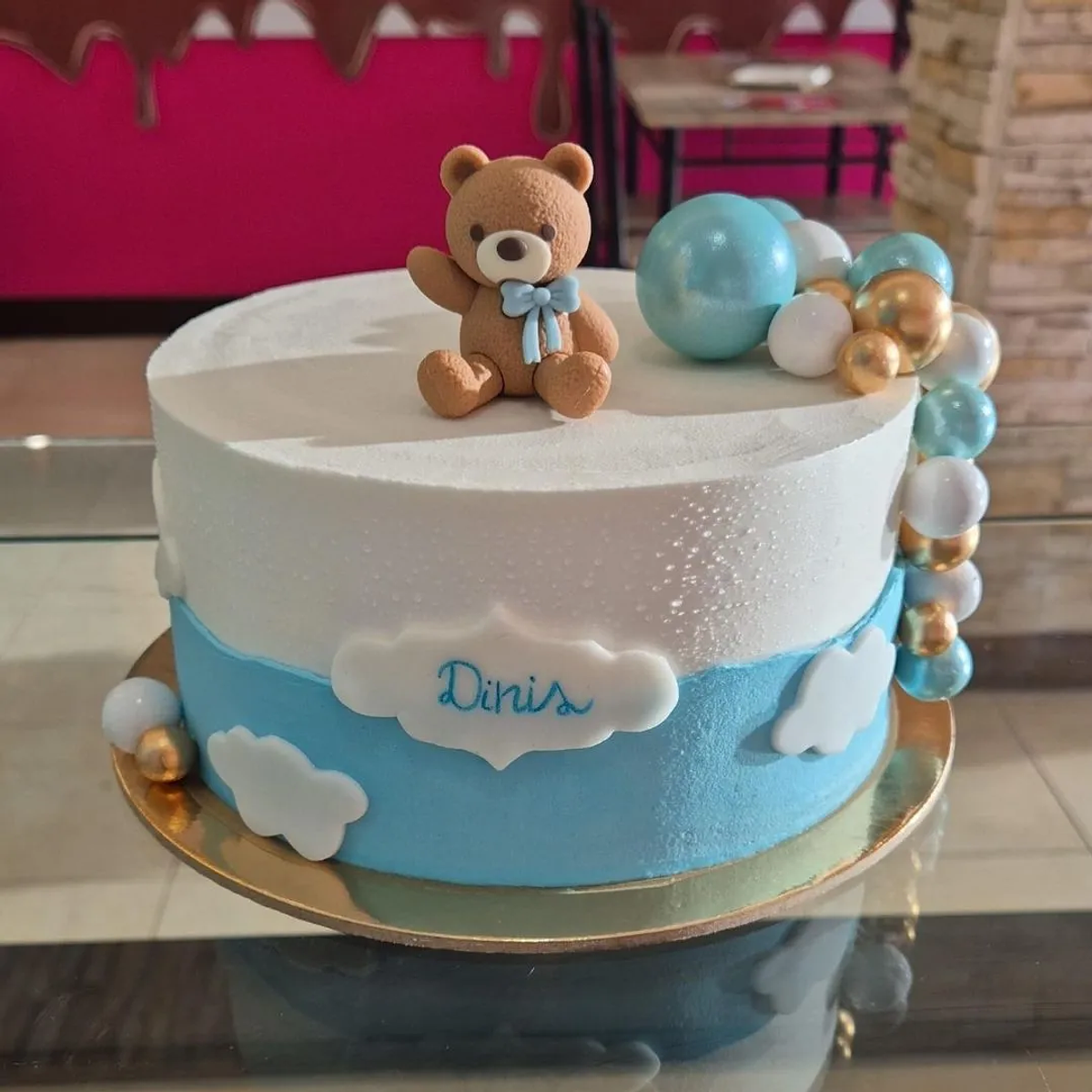 Bolo Baby Shower Menino