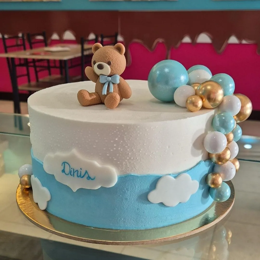 Bolo Baby Shower Menino