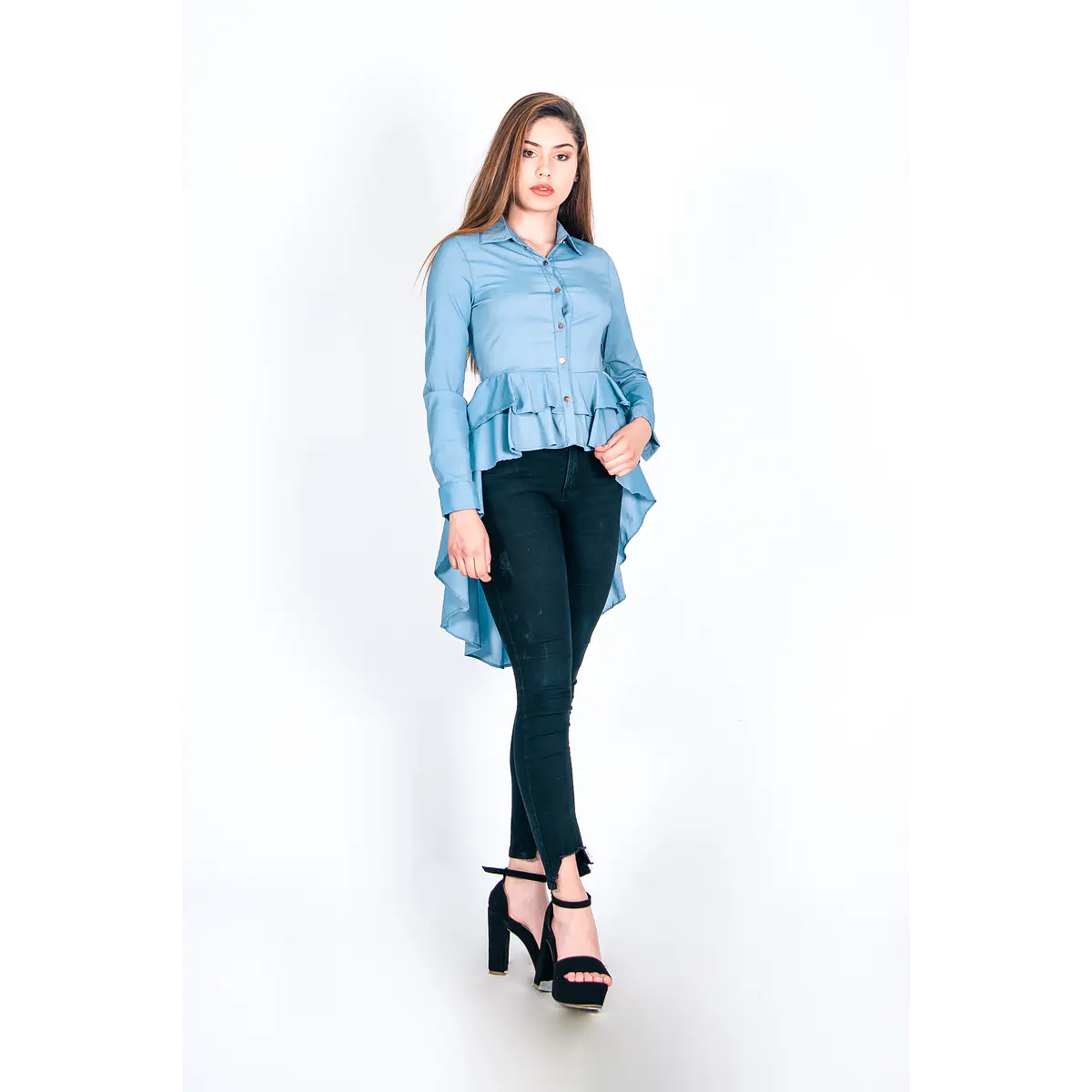 Blusa Cola de Pato Corto